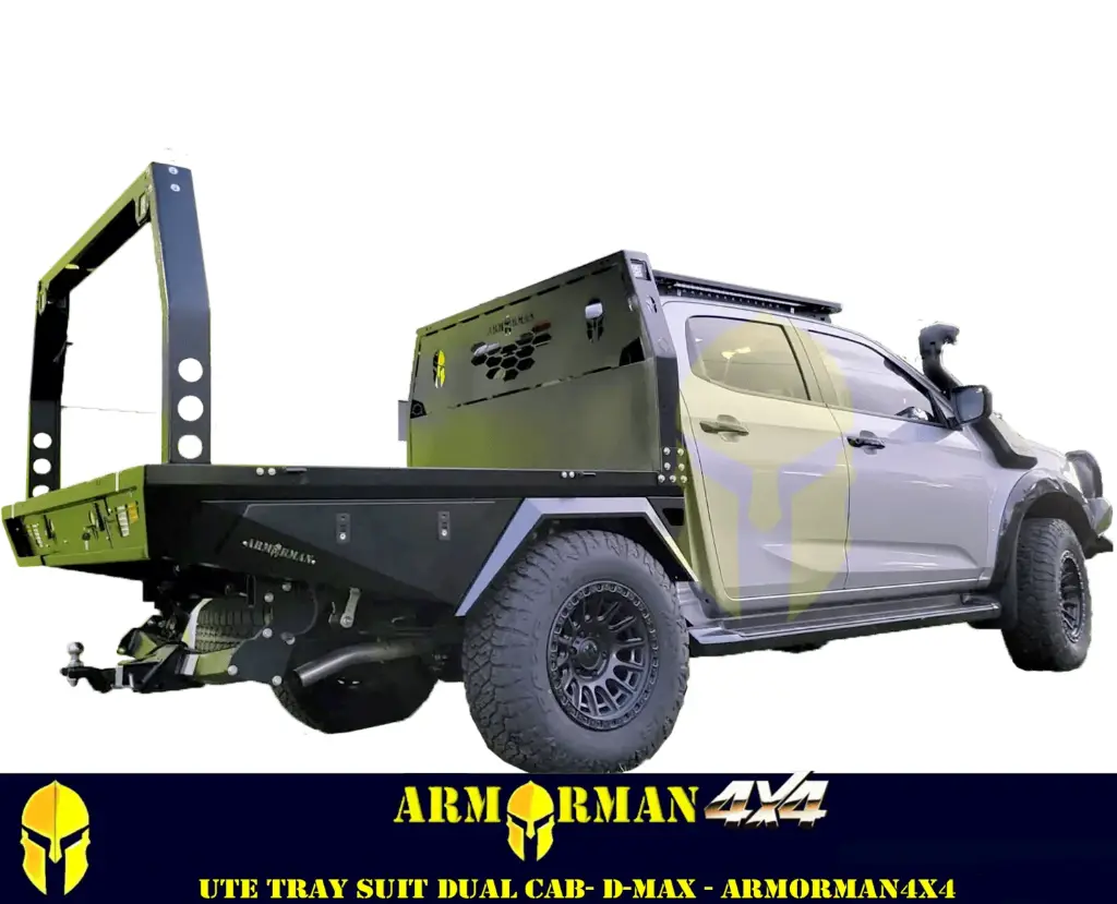 UTE Tray for ISUZU D-MAX – STEEL TRAY FOR DUAL CAB UTEs | ArmorMan 4x4